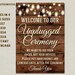 Gold Wedding Welcome Note Template Welcome Note Wedding