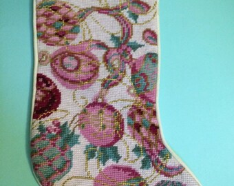 Needlepoint stocking | Etsy