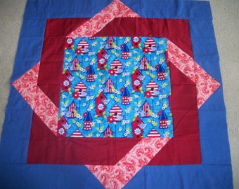 Labyrinth quilt | Etsy