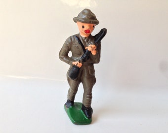 Metal toy soldiers | Etsy