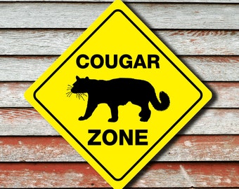 Cougars sign | Etsy