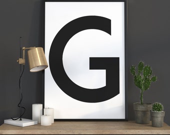 G letter | Etsy