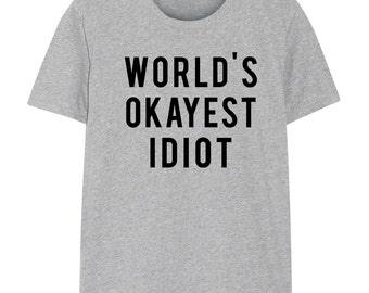Unique idiot tshirt related items | Etsy