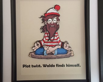 Waldo finds himself | Etsy