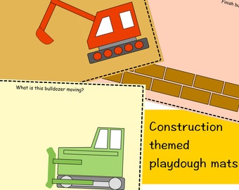 Playdough mats | Etsy