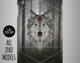 Geometric wolf | Etsy