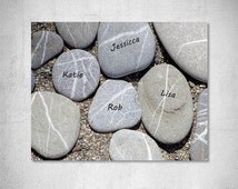 Popular items for pebble art family on Etsy