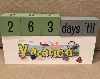 Items similar to COUNTDOWN to Beach Vacation Printable Digital File on Etsy