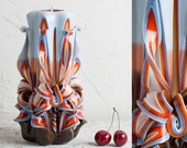 EveCandles Carved Candles Handmade Decorative by EveArtCandles
