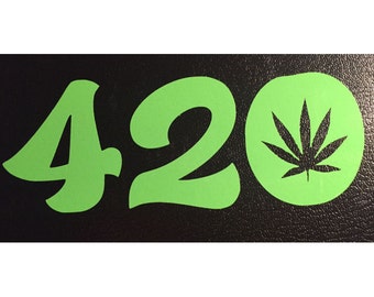 420 sticker | Etsy
