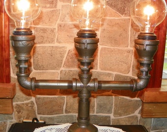 Pipe chandelier | Etsy