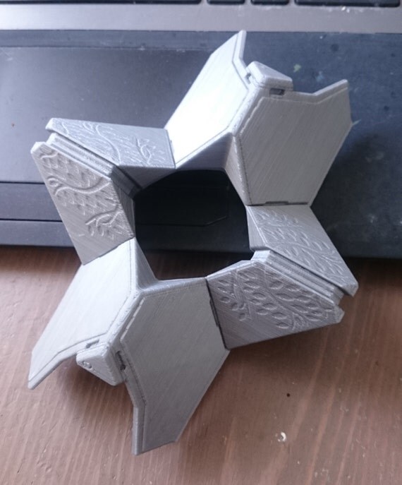 Items similar to Destiny 3D printed Ghost Iron Song Shell- with LED on Etsy