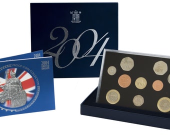 1996 Royal Mint Proof Coin Year Set Complete by EnglishCoinCompany