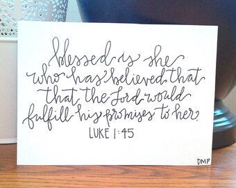 Believe cursive | Etsy