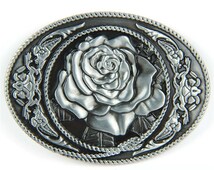 Unique rose belt buckle related items | Etsy