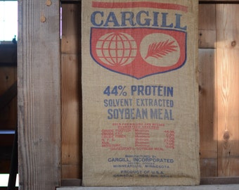 Burlap feed sack | Etsy