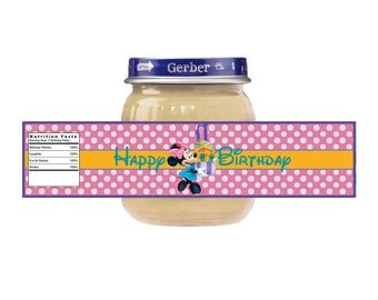 Gerber labels | Etsy