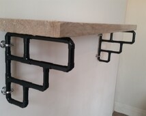 Unique metal shelf brackets related items | Etsy