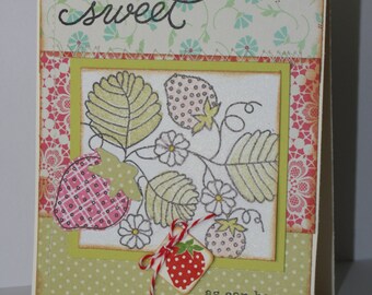 Items similar to Pretty Spring Greeting Card: 'Sweet Little Tree' on Etsy
