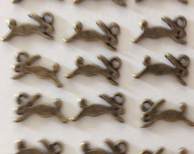 Unique running rabbit related items | Etsy