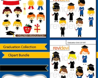 Graduation clip art | Etsy
