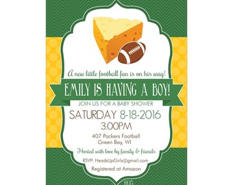 Packers invitation | Etsy