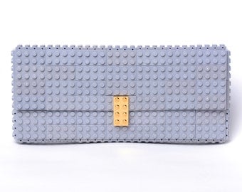 The Brick Bag in yellow made entirely of LEGO® bricks by agabag