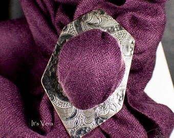 Large scarf ring | Etsy