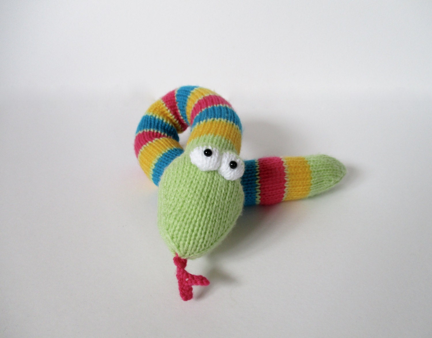 Stanley Snake toy knitting pattern