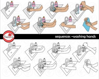 Seasonal Trees: Clip Art Set Digital Spring Summer Autumn Fall