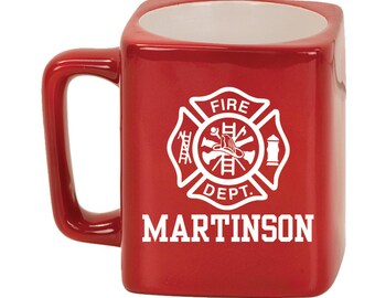Fire department mug | Etsy
