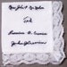 Hand Embroidered Signature Of Loved One by TheQuiltLabelLady