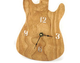 Deer Wall Hanging Clock Handmade From Maple Wood 2-3/4 Inch