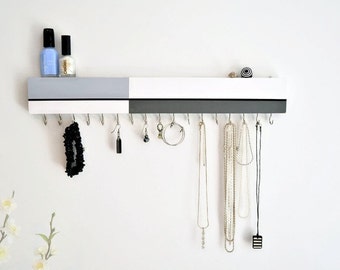 Wall mount tie rack | Etsy