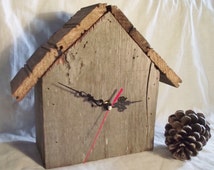 Popular items for birdhouse clock on Etsy