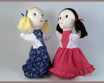 Hand puppet pattern | Etsy