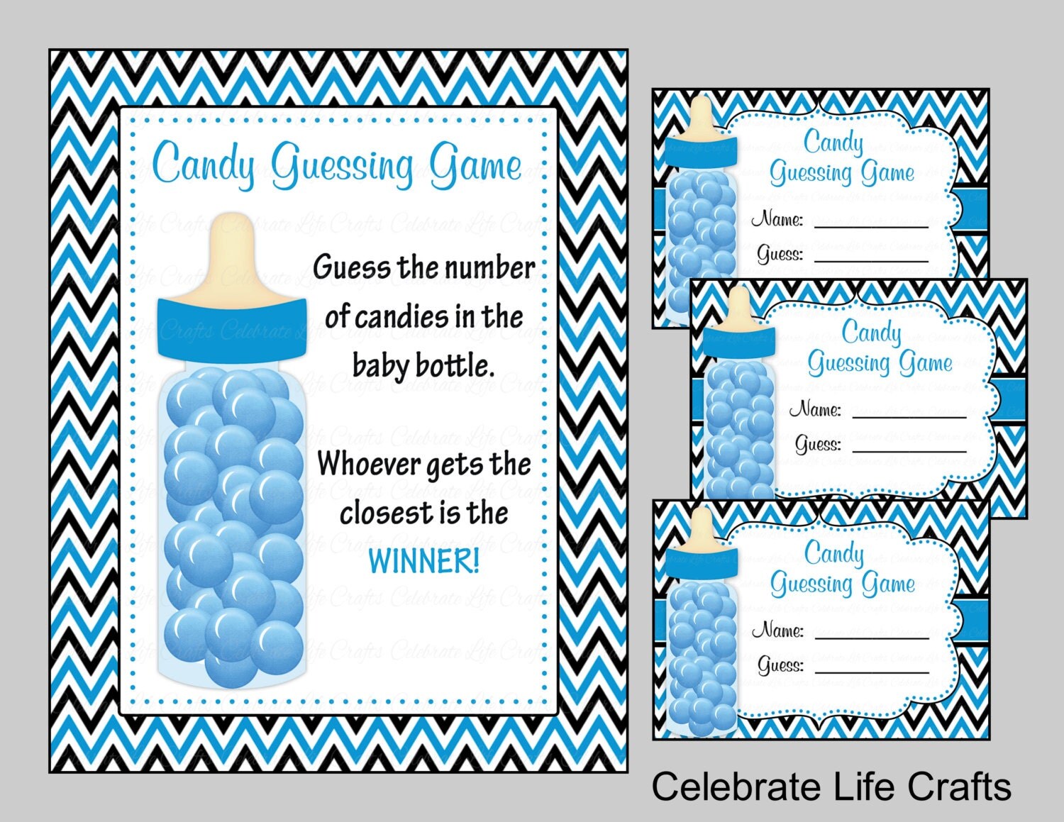 Guess The Number Of Candies In The Jar Template