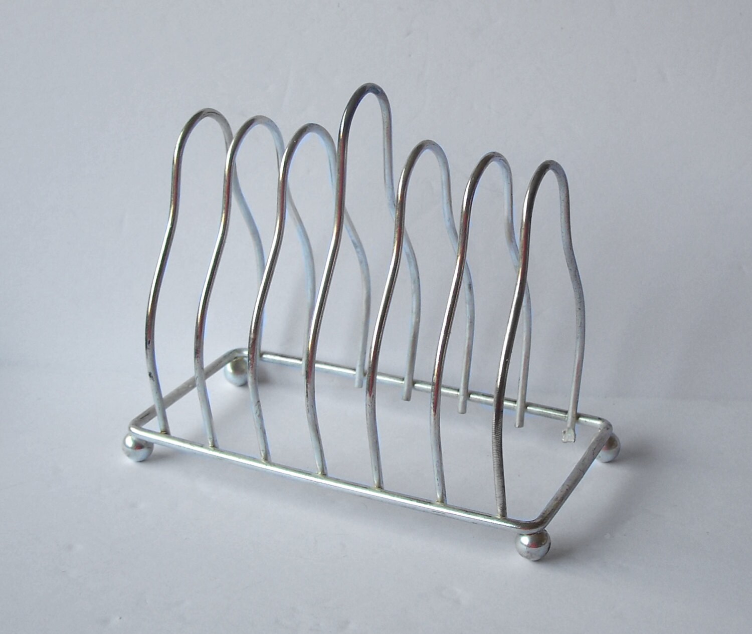 Retro Vintage Toast Letter Display Rack Stand • Silver tone – Haute Juice