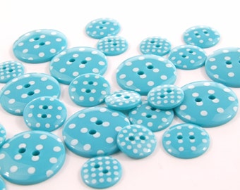 Turquoise buttons | Etsy