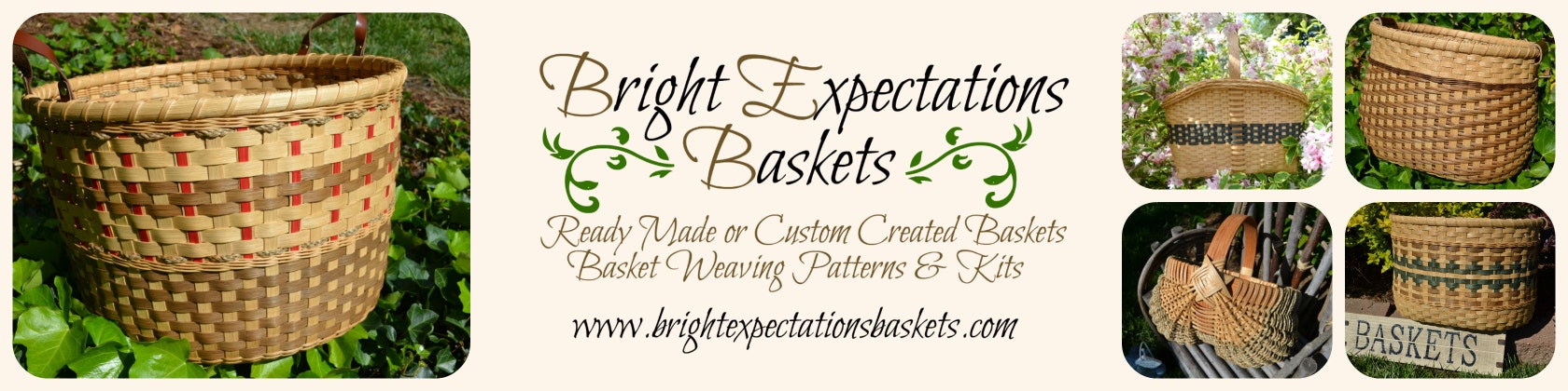 Hand Woven Traditional Reed Baskets Patterns by BrightExpectations