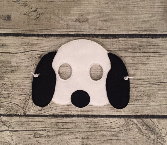 Snoopy Inspired Mask