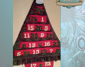 Christmas Tree Advent Calendar Pattern 29 Ornaments