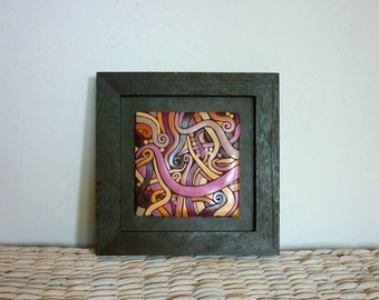 Polymer clay tiles | Etsy