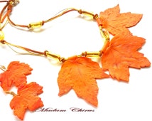 Unique autumn jewelry related items | Etsy