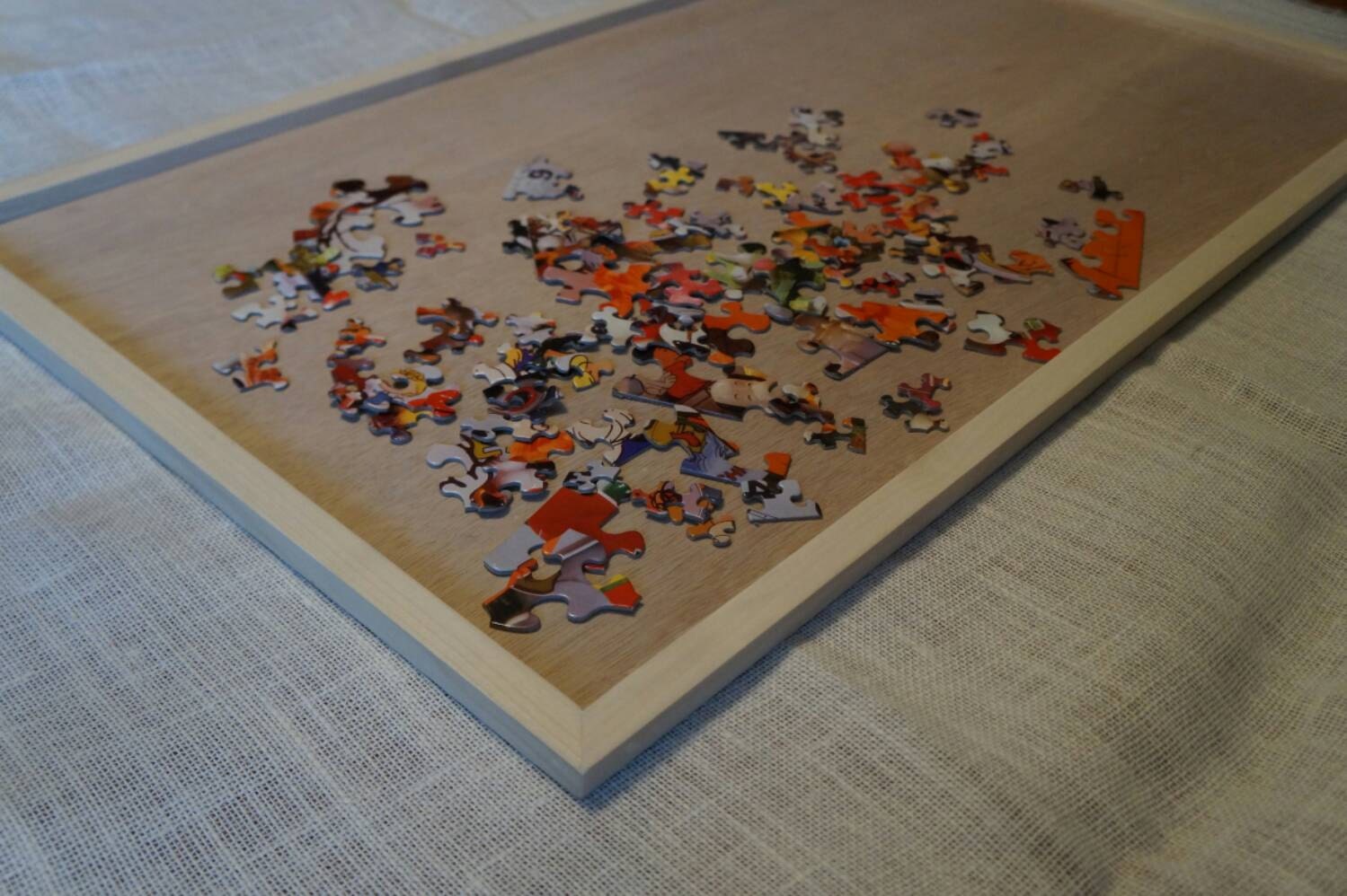 Small Jigsaw Puzzle Game Board rectangle size children's