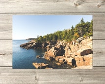 Unique acadia print related items | Etsy