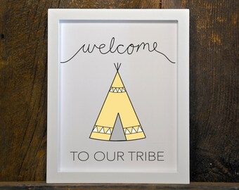 Welcome to our tribe | Etsy