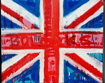 British flag art | Etsy