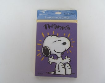 Snoopy thank you | Etsy