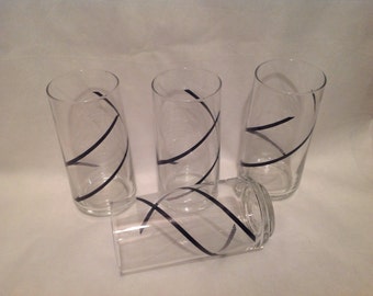 Swirl glasses | Etsy